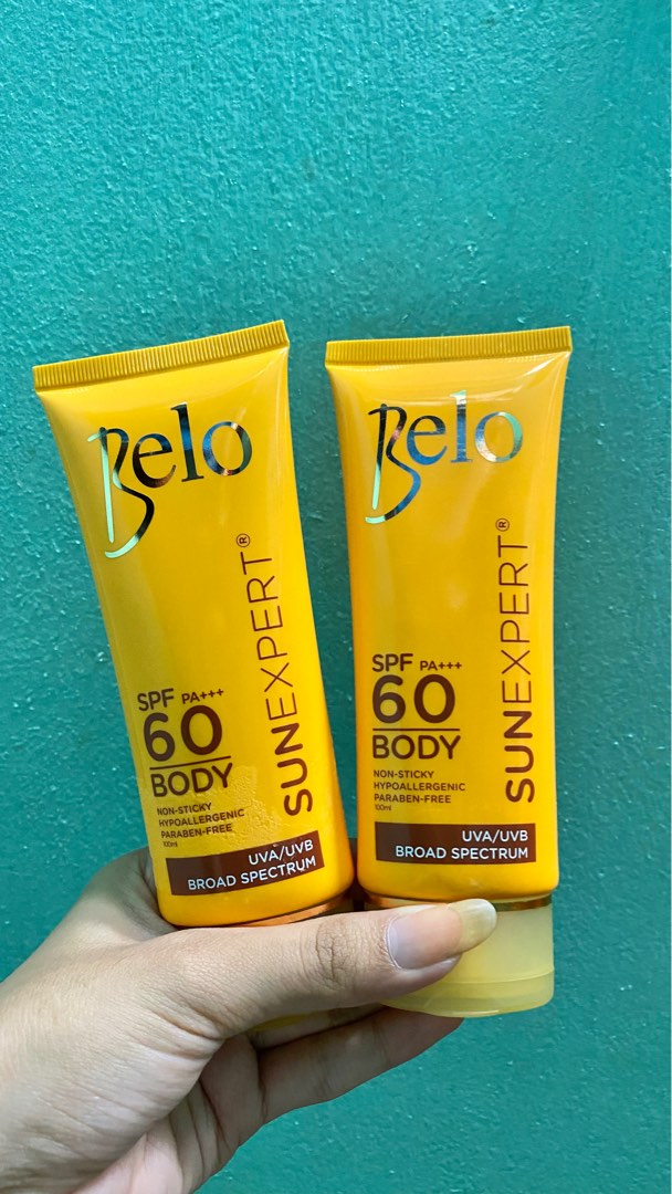 BELO Sun Expert Sunscreen Body SPF60 PA 100ml, Beauty & Personal Care ...