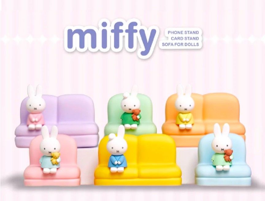 BN Brand New Authentic Miffy Phone Stand Blind Box Sofa Seat, Hobbies & Toys, Toys & Games on ...