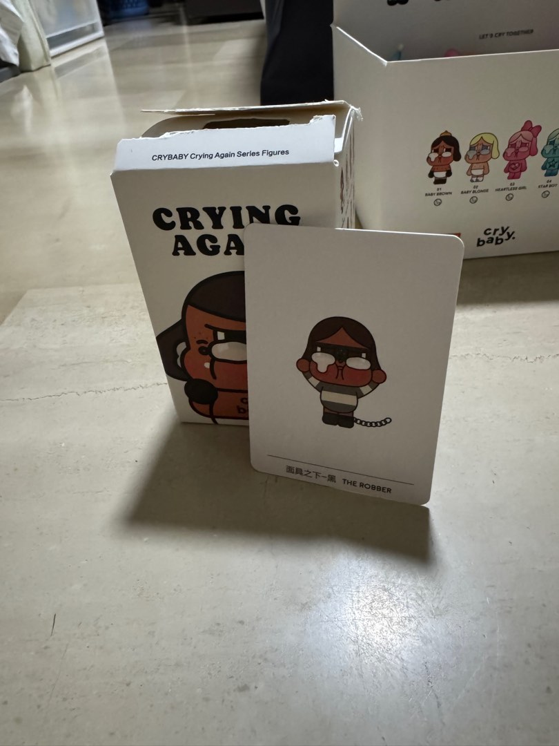 (BNIF)Crybaby crying again (THE ROBBER), Hobbies & Toys, Toys & Games ...