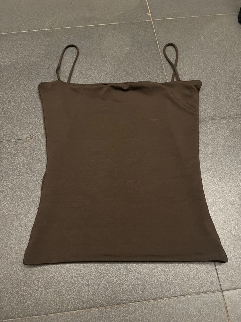 BSCO Oda Tank top in Brown, Women's Fashion, Tops, Sleeveless on Carousell