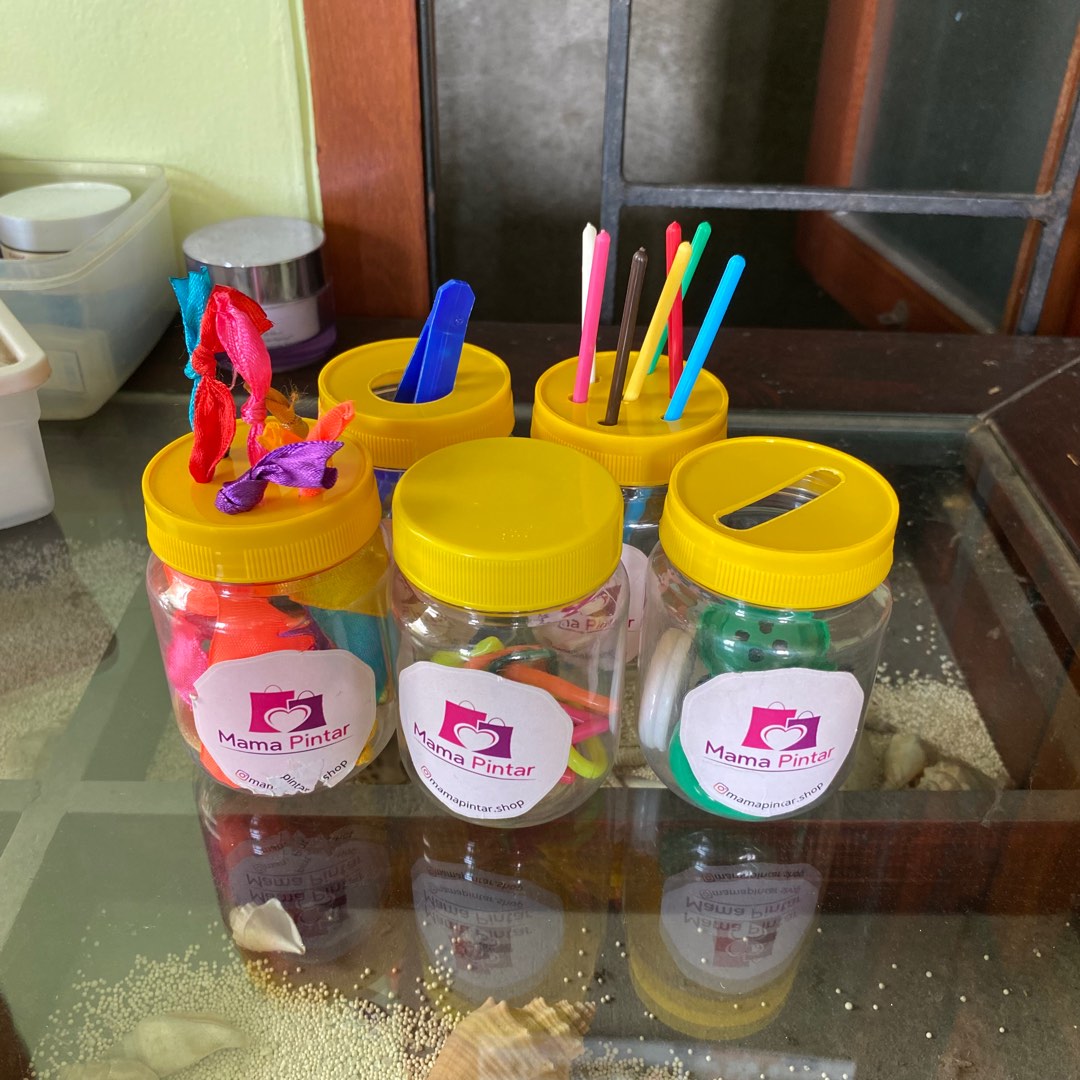 Busy Jar Mainan Montessori Sensory Motorik Anak / Mainan Edukasi Anak ...
