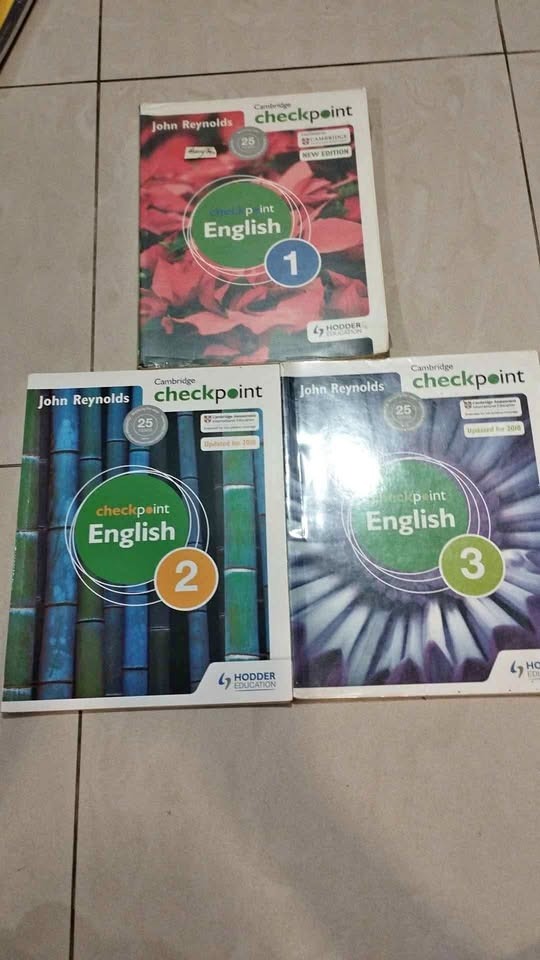 CAMBRIDGE CHECKPOINT ENGLISH CHECKPOINT 1 & 2 & 3 . (RM25 EACH ...