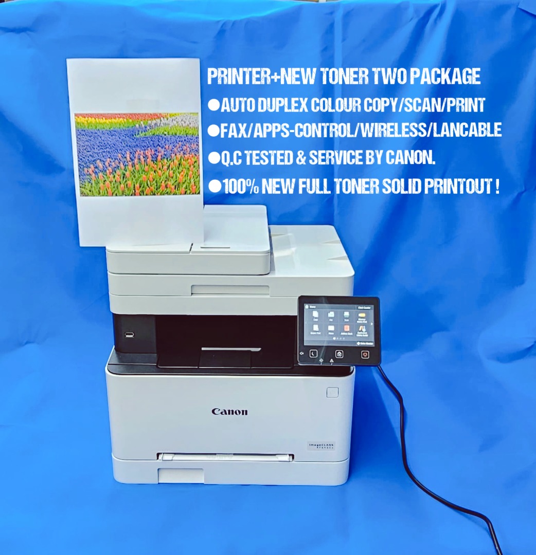 CANON MF645CX COLOUR LASER MULTI-FUNCTION PRINTER, Computers & Tech ...