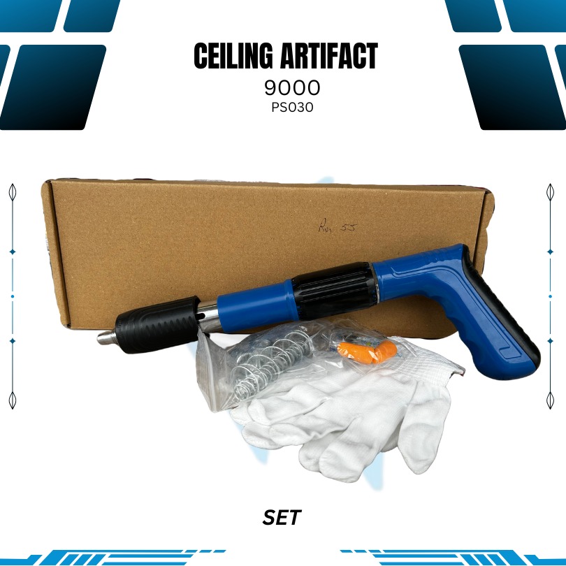 CEILING ARTIFACT MACHINE GUN NAIL GUN , PAKU TEMBAK MESIN TEMBAK ...