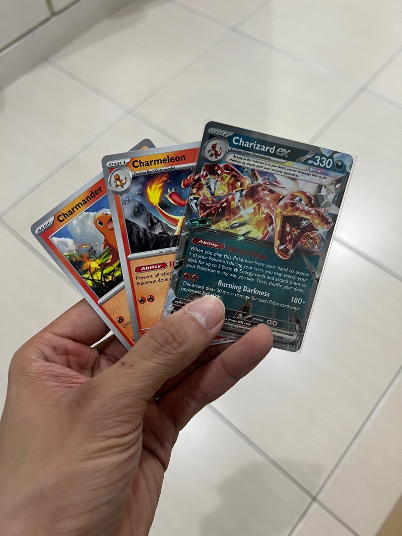 Charizard ex set, Hobbies & Toys, Toys & Games on Carousell