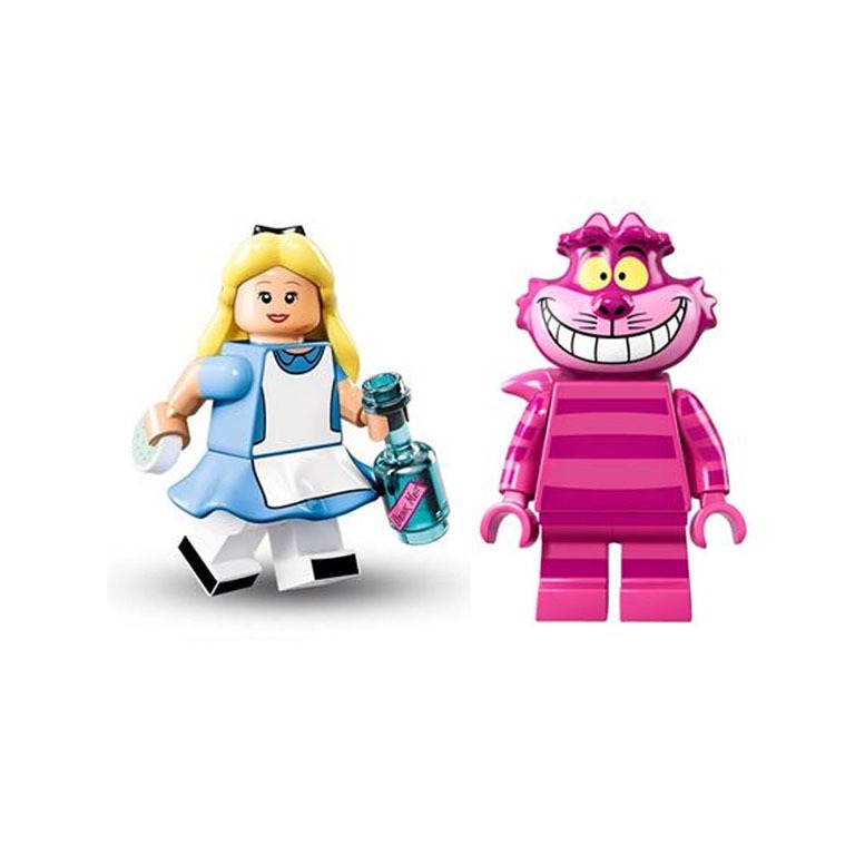 Cheshire Cat + Alice in Wonderland Retired Rare Lego 71012 Disney ...