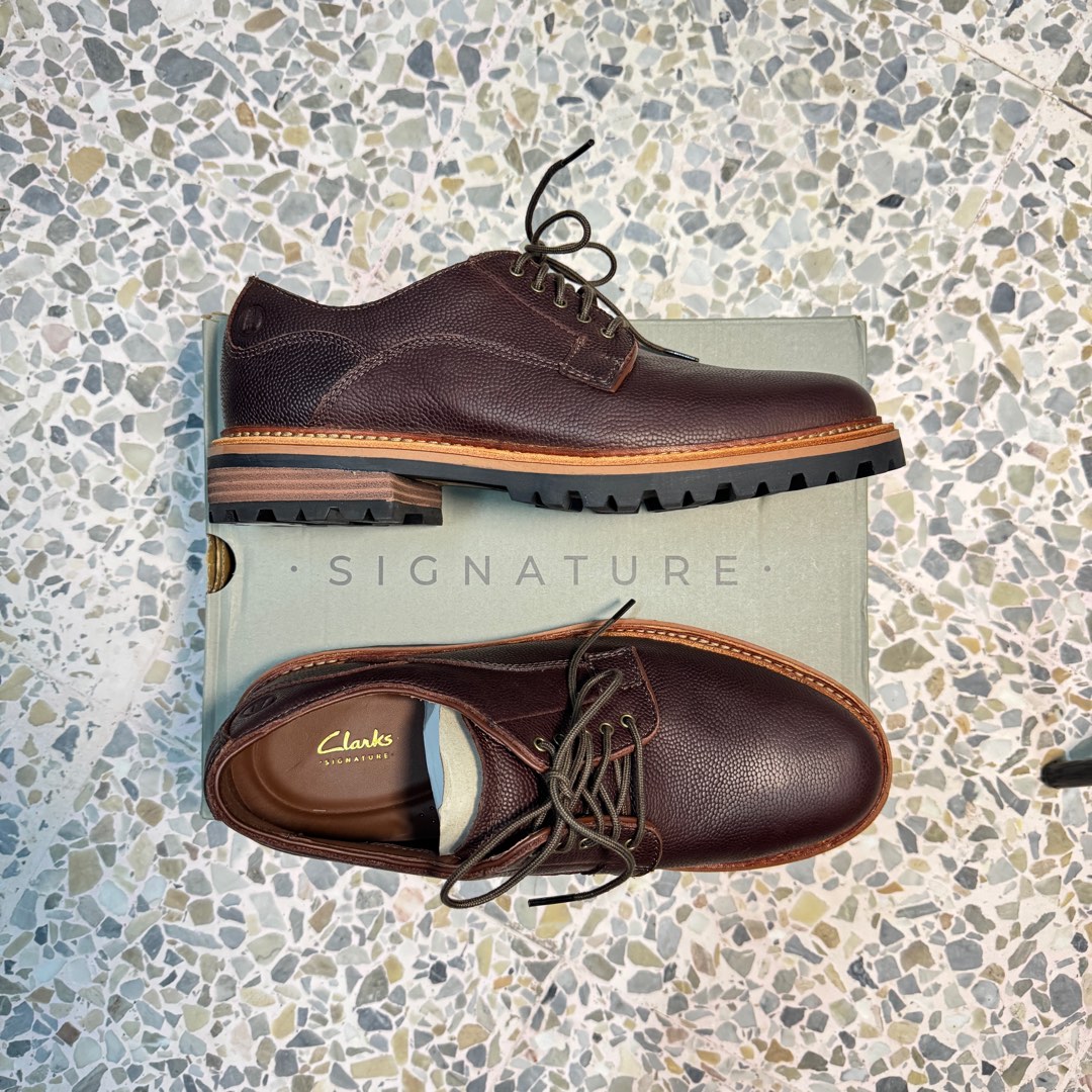 Clarks Clarkridge Brown Scotch Grain, Men's Fashion, Footwear, Casual ...