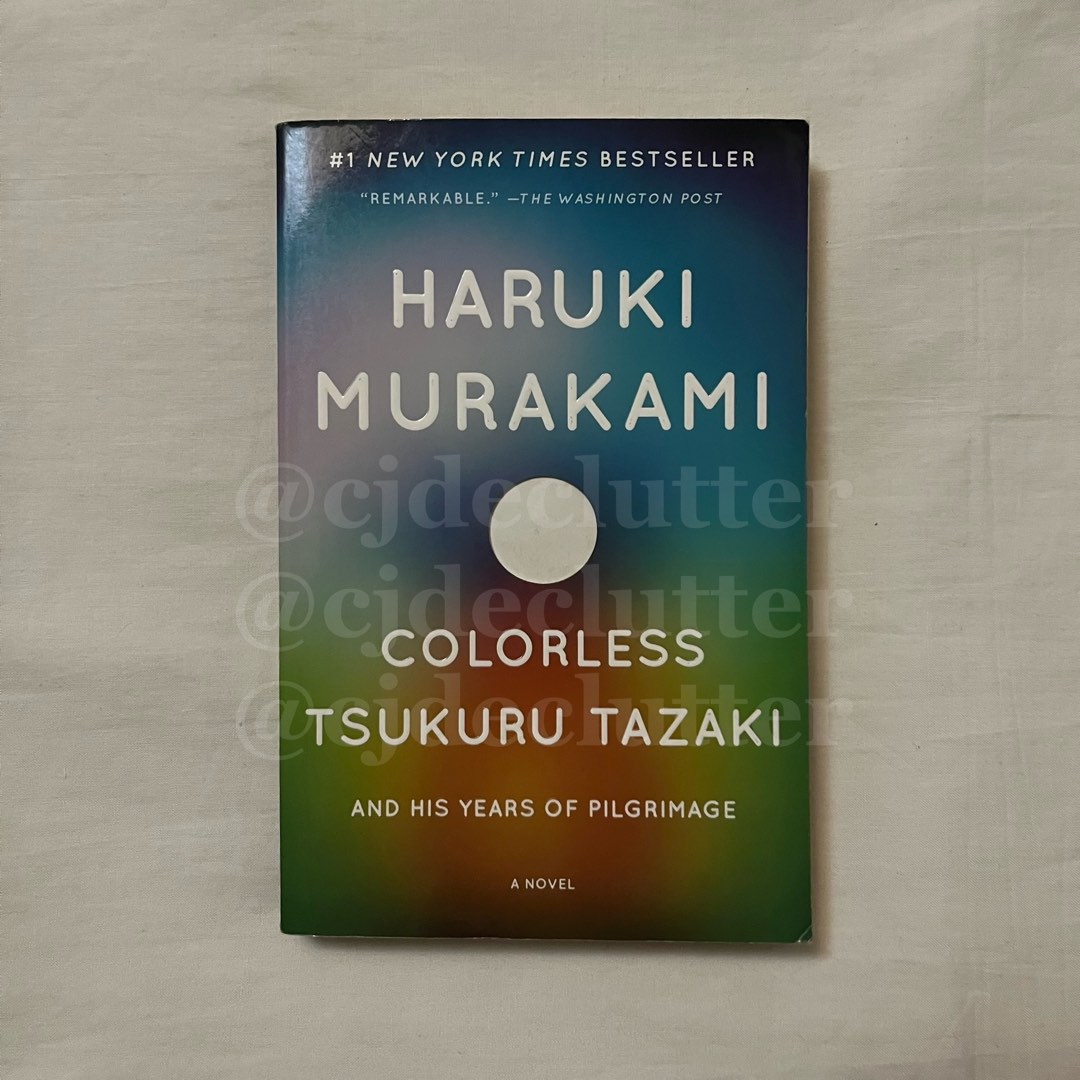Colorless Tsukuru Tazaki by Haruki Murakami, Hobbies & Toys, Books ...