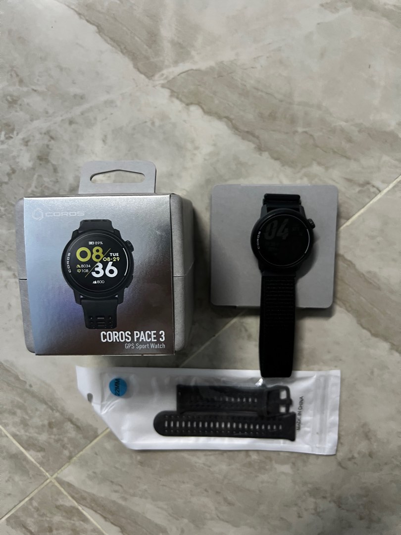 Coros pace 3, Men's Fashion, Watches & Accessories, Watches on Carousell
