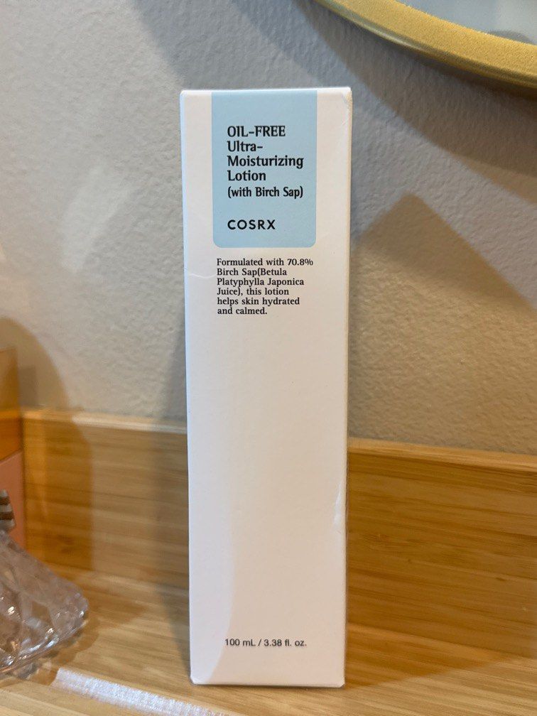 Cosrx oil free ultra moisturizing lotion with birch sap moisturiser ...