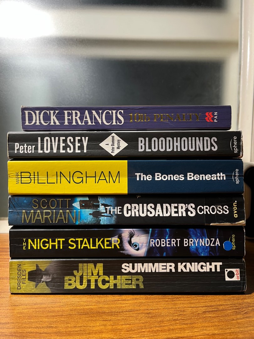 Crime Thriller Book Bundle, Hobbies & Toys, Books & Magazines, Fiction ...