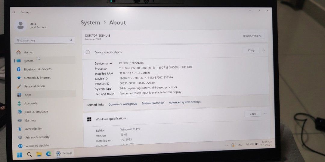 Dell Latitude 7320 Laptop, Computers & Tech, Laptops & Notebooks on ...