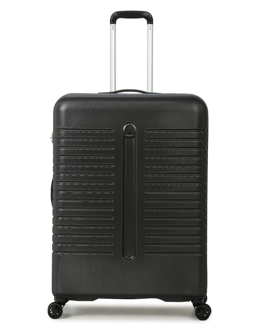 Delsey Iroise 76cm Large Luggage Black, Hobbies & Toys, Travel, Luggage ...