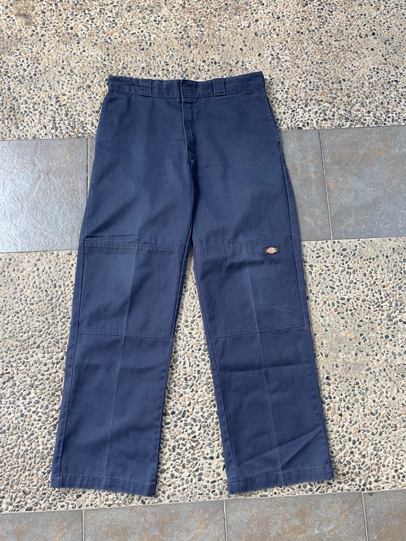 Dickies double knee double patch pants, Men's Fashion, Bottoms, Jeans ...