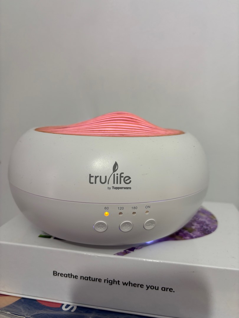 Diffuser ultrasonik trulife by Tupperware original, Kesehatan ...