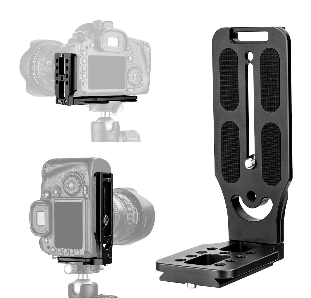DSLR Mirrorless Universal L-Shaped Hand Grip With Arca-Swiss Cold Shoe ...