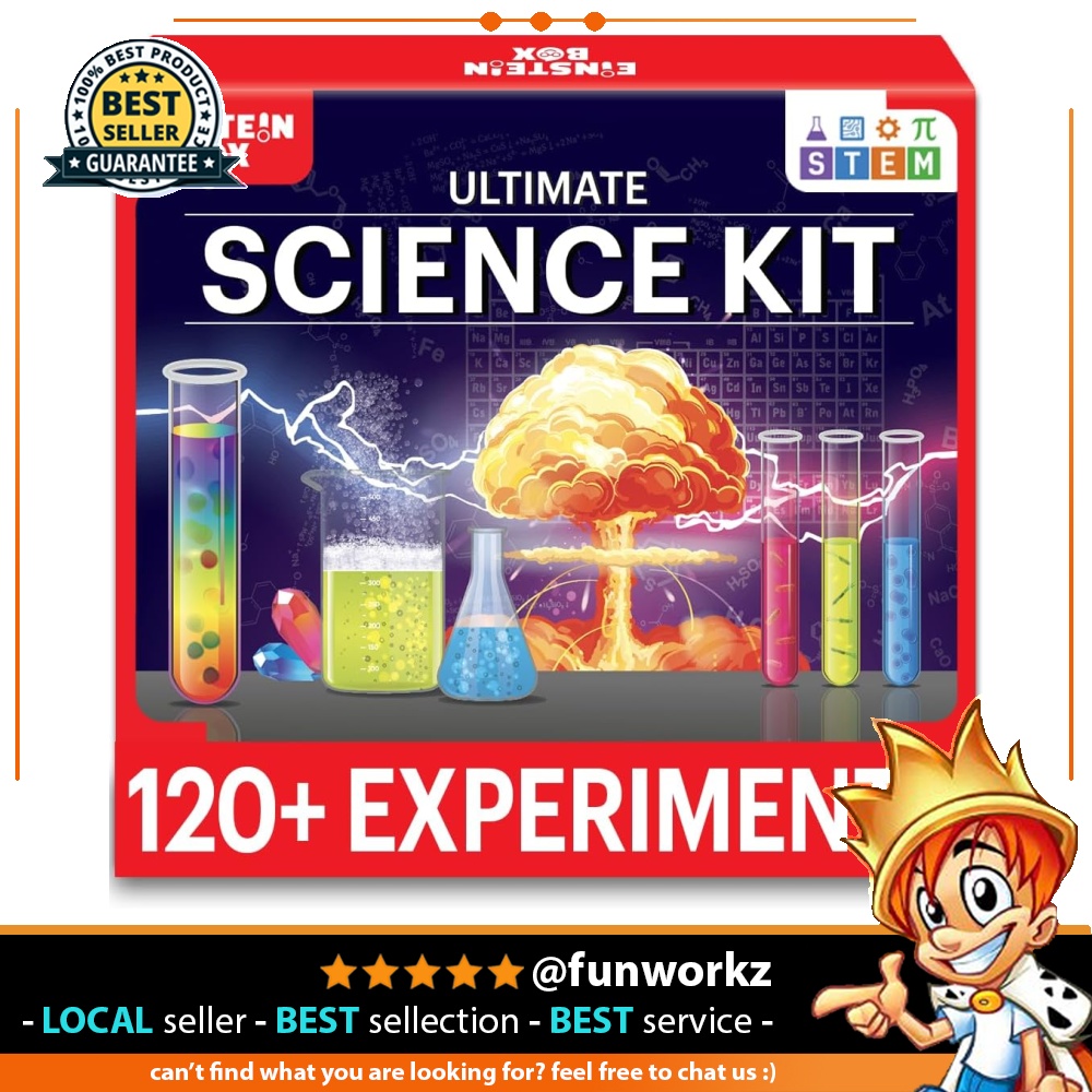 Einstein Box Science Experiment Kit For Kids Aged 6-8-12-14 |Gift for 6 ...