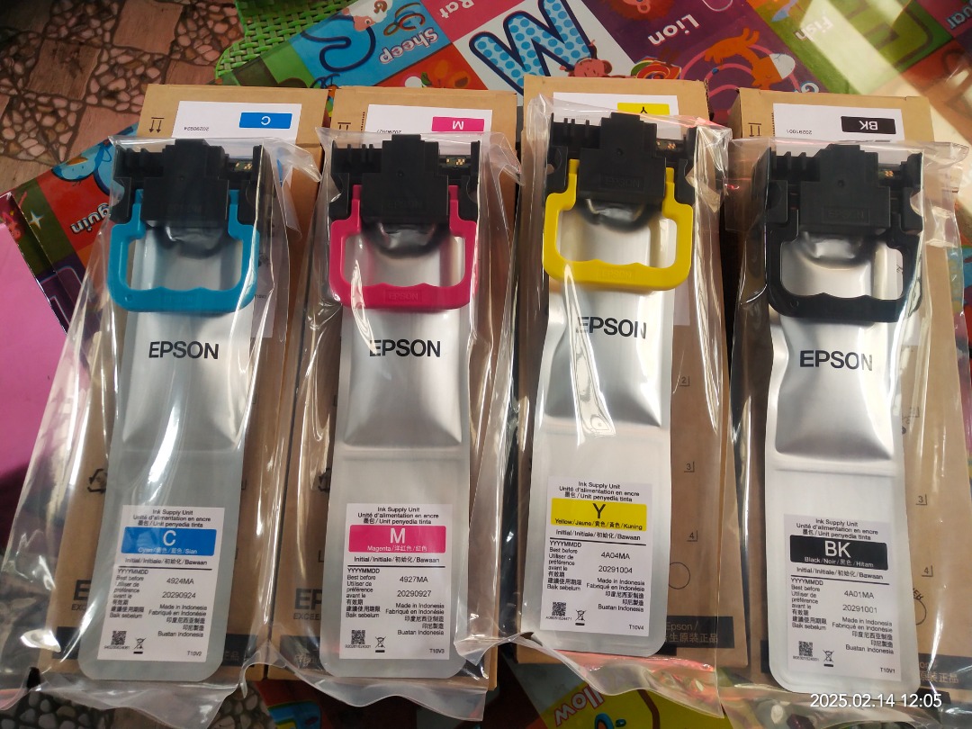 EPSON INITIAL INK FOR WORKFORCE 5390 AND 5890 PRINTER, Computers & Tech ...