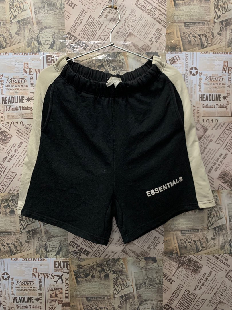Essentials two tone shorts, Men's Fashion, Bottoms, Shorts on Carousell