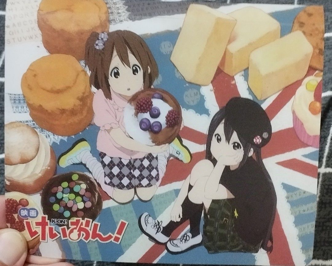 Evian K On Movie Yui Ritsu Azusa Mio Mugi Card File Holder Binder ...