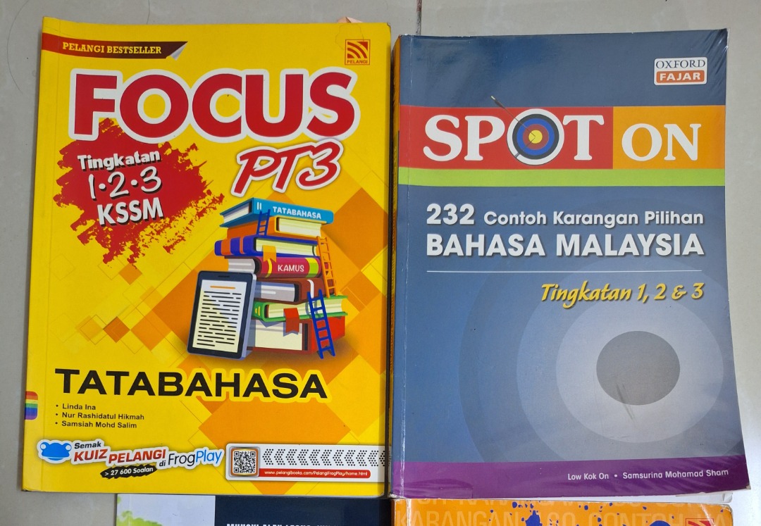 FOCUS PT3 Bahasa Melayu BM Tatabahasa Reference Book Contoh Karangan ...