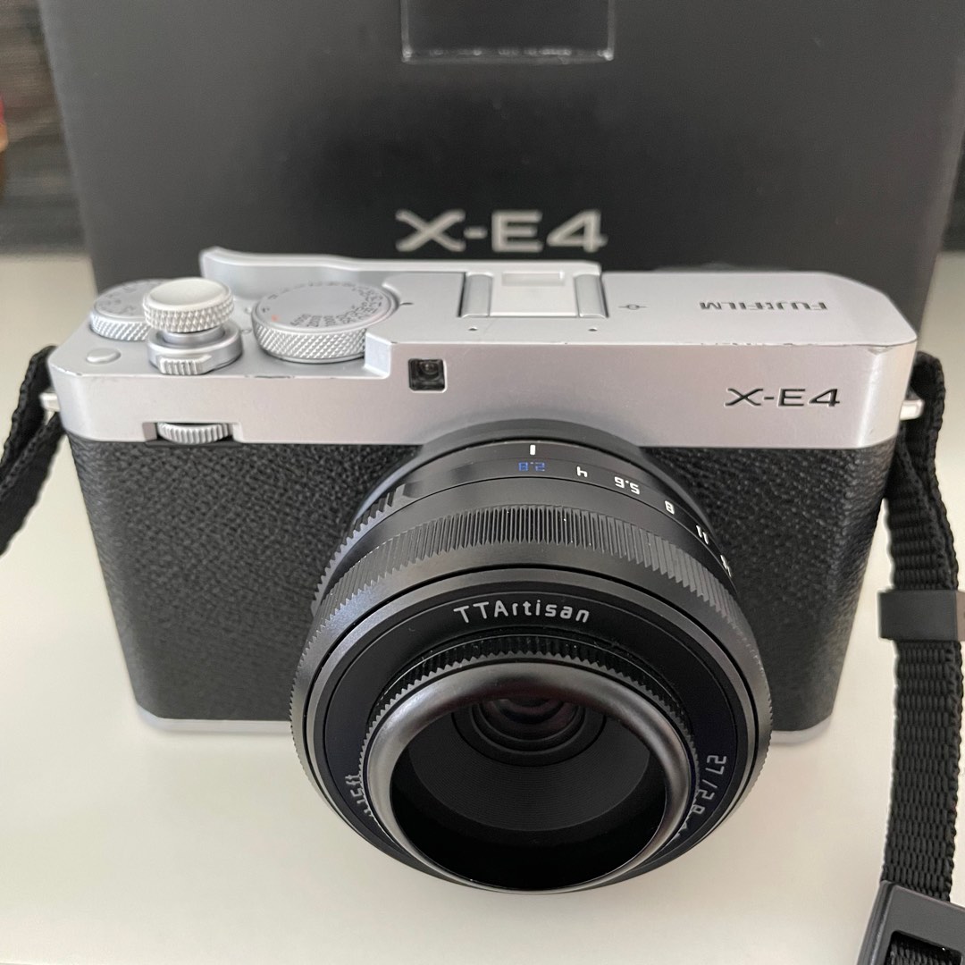 Fujifilm X-E4 Box Set + 27mm F2.8 TTArtisan Lens + Original Fuji XE4 ...