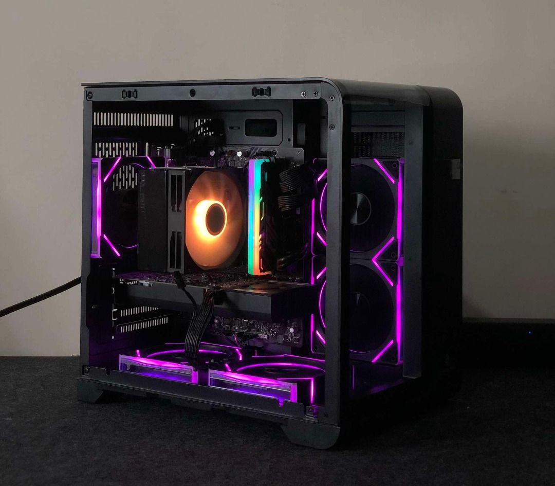 GAMIND SYSTEM UNIT i7 10700 (10TH GEN) 16GB RAM DDR4 RGB 512GB SSD+1TB ...