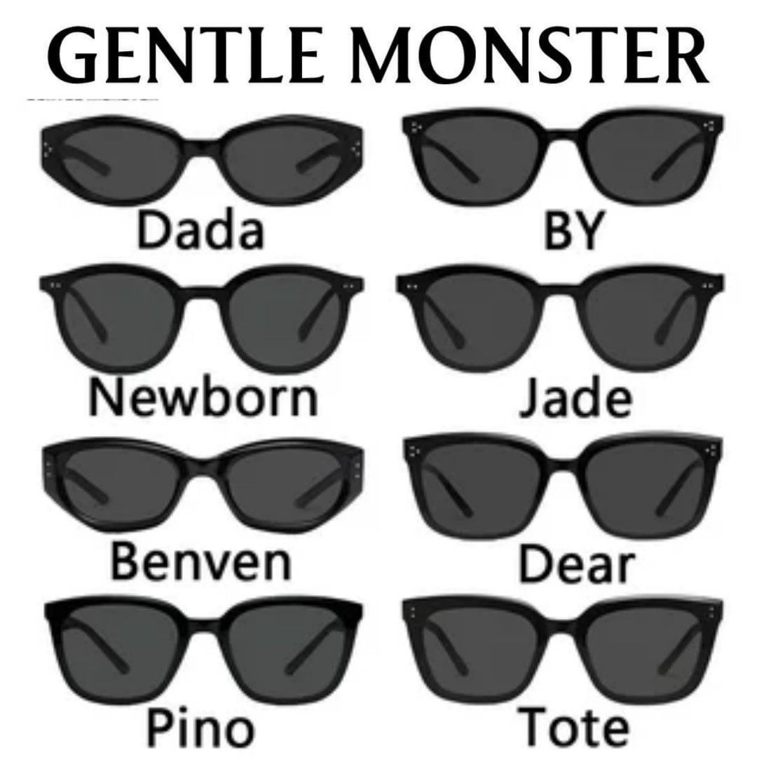 Gentle Monster Sunglasses 2024 tote dear pino new born hovo beven by ...