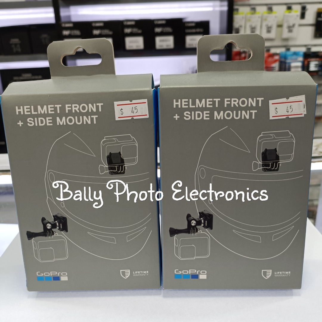 GoPro Helmet Front + Side Mount, Photography, Photography Accessories ...