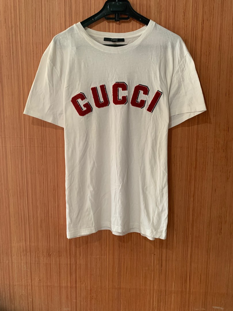 Gucci Sherpa Embroidery Logo, Men's Fashion, Tops & Sets, Tshirts ...