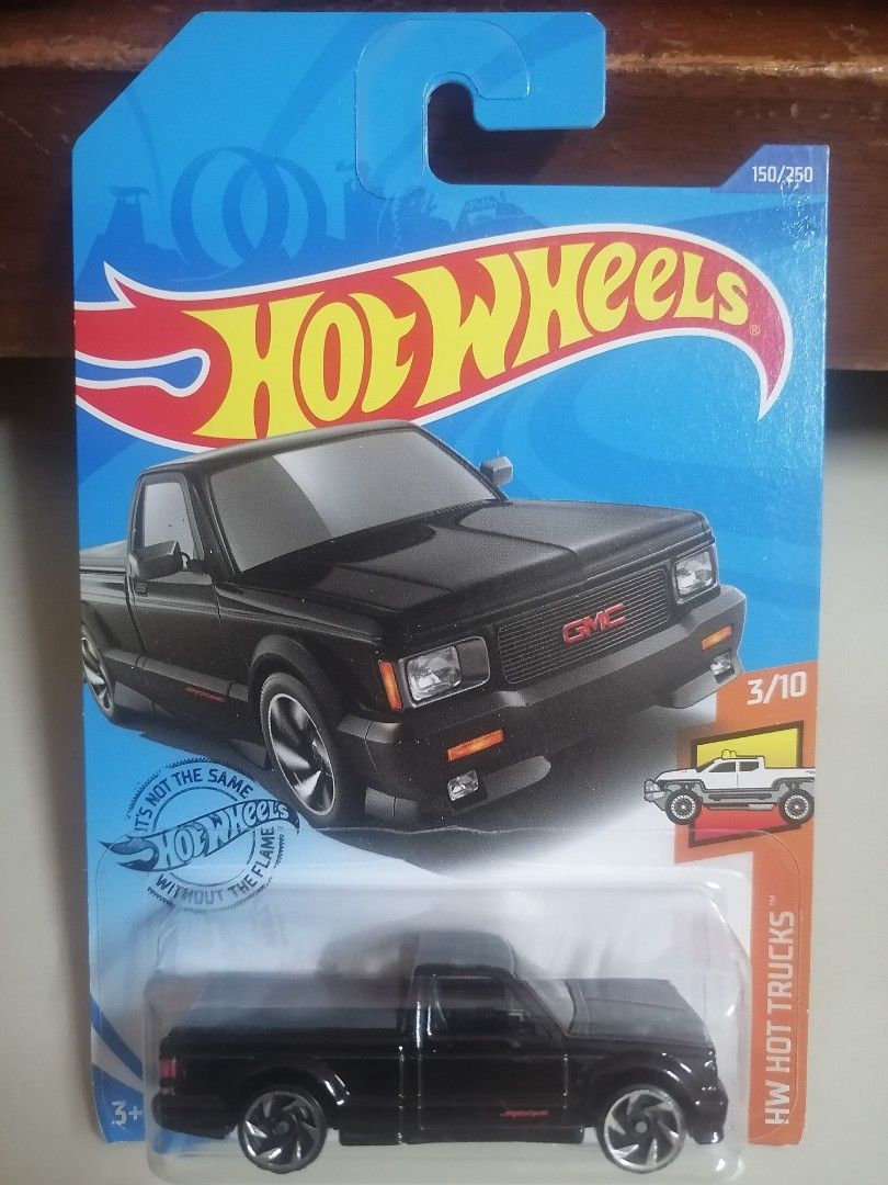 Hot Wheels 2020 HW Hot Trucks '91 GMC Cyclone - Black Red Syclone on ...