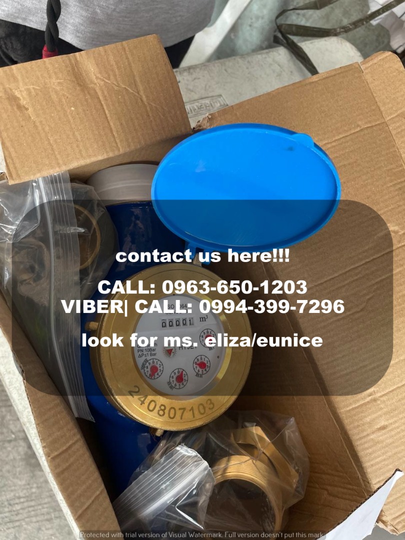 hyjet water meter, Furniture & Home Living, Furniture, Other Home ...