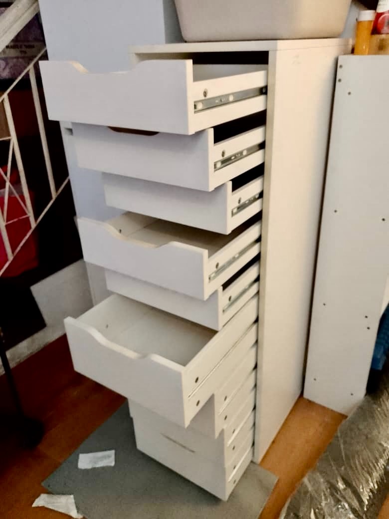 IKEA Alex Drawer Unit With 9 Drawers!, Furniture & Home Living ...