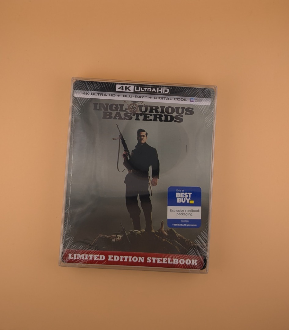 Inglourious Basterds 4k Steel book, Hobbies & Toys, Music & Media, CDs ...