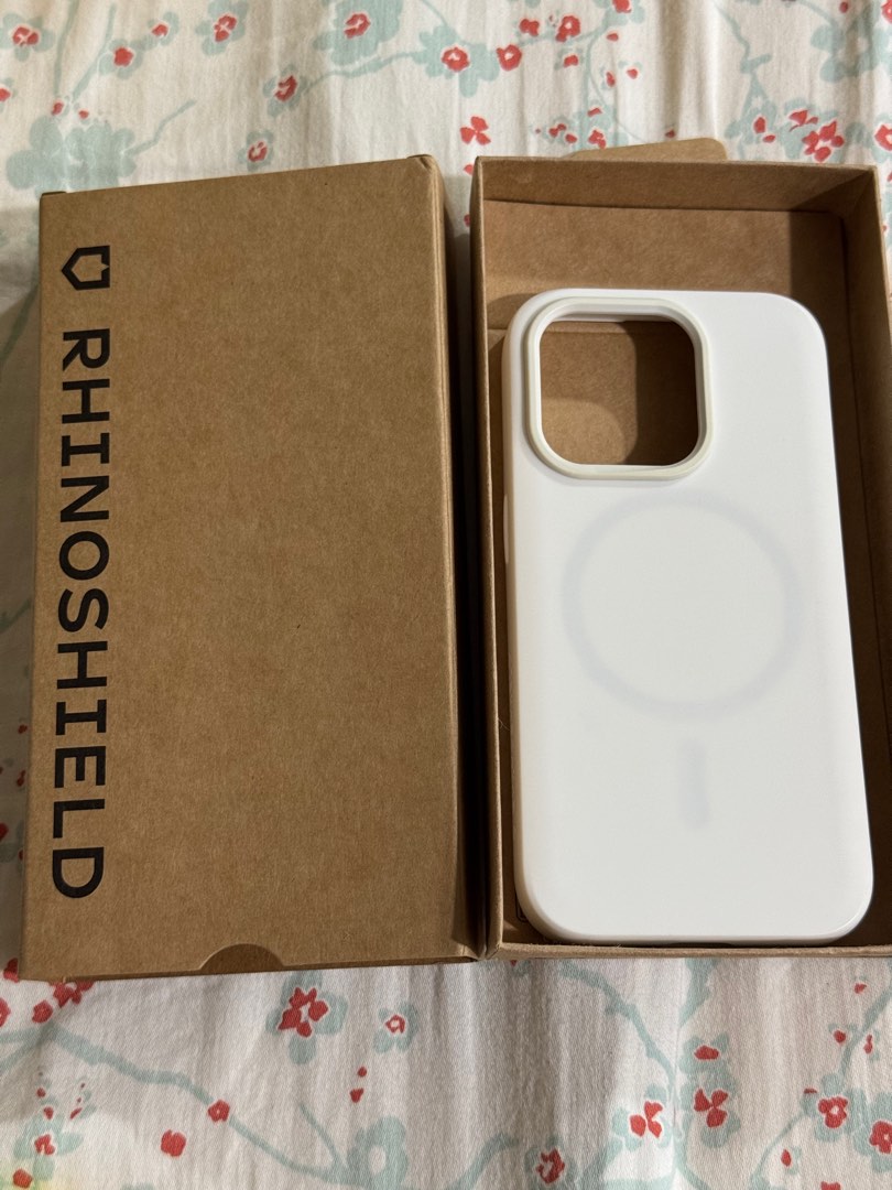 Iphone 15 Pro Rhinoshield Magsafe Solid Suit White, Mobile Phones & Gadgets, Mobile & Gadget ...
