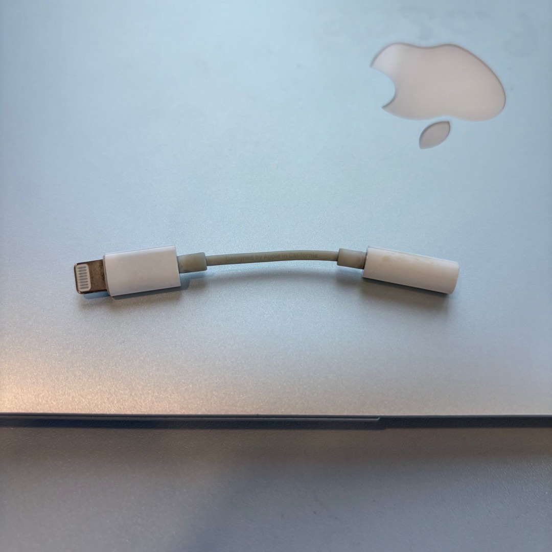 Iphone Lightning Adapter to 3.5mm, Mobile Phones & Gadgets, Mobile ...