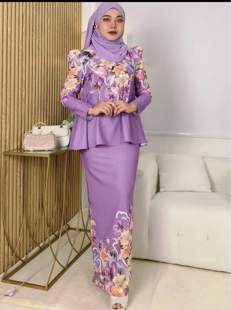 Iris rafael BAJU KURUNG MAK DAN ANAK, Women's Fashion, Muslimah Fashion ...