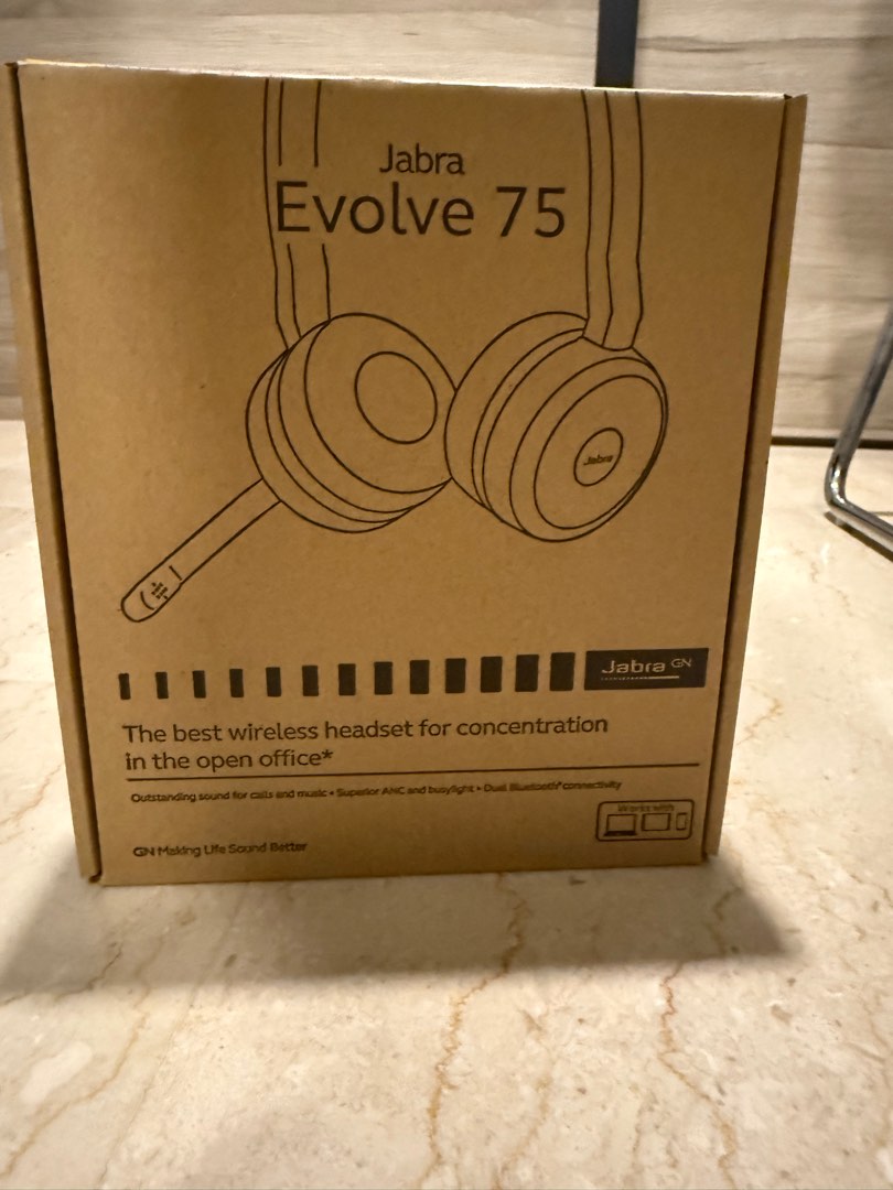 Jabra Evolve 75, Audio, Headphones & Headsets on Carousell
