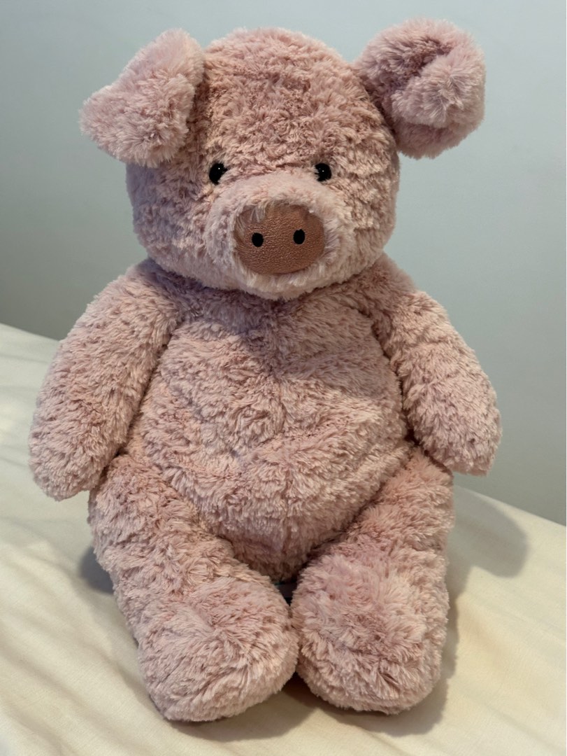 Jellycat Huge Barnabus Pig, Hobbies & Toys, Collectibles & Memorabilia ...