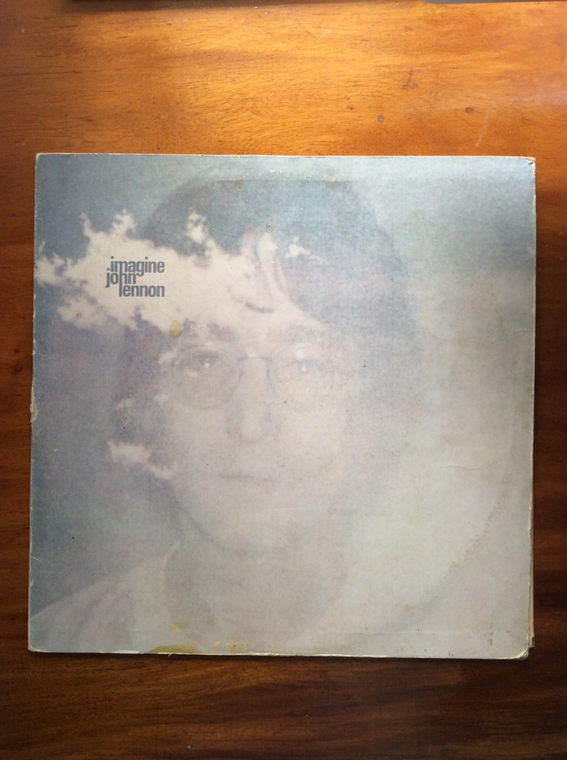 John Lennon - Imagine (1971) - Vinyl LP, Hobbies & Toys, Music & Media ...