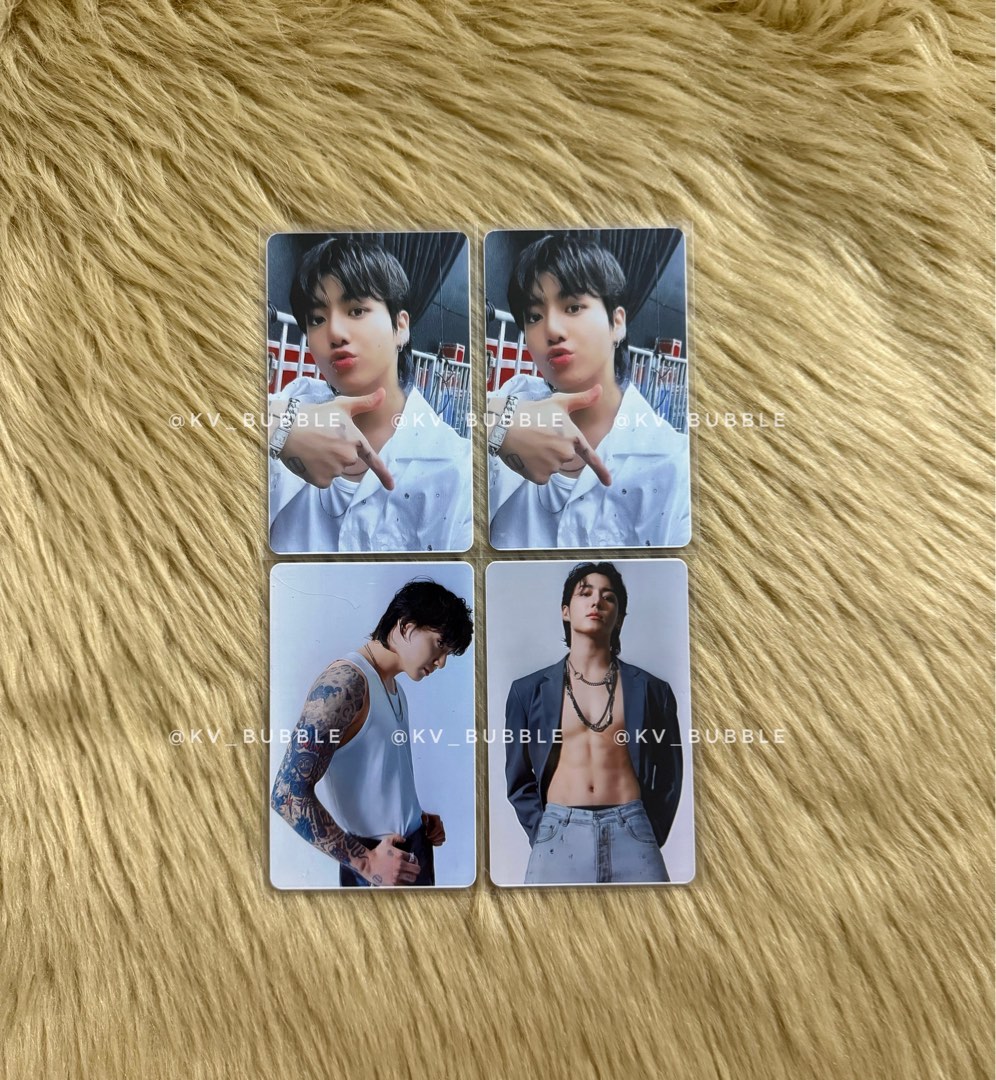 SET: Jungkook Lotte Cinema PVC Seven / Inkigayo, Hobbies & Toys ...