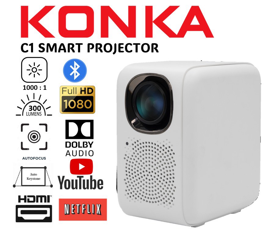 Konka smart projector, TV & Home Appliances, TV & Entertainment ...