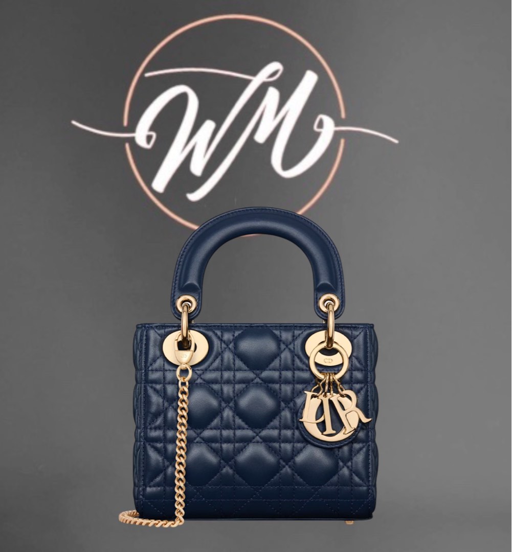 Lady Dior Mini Lady Dior Bag Black Cannage Lambskin Reference ...