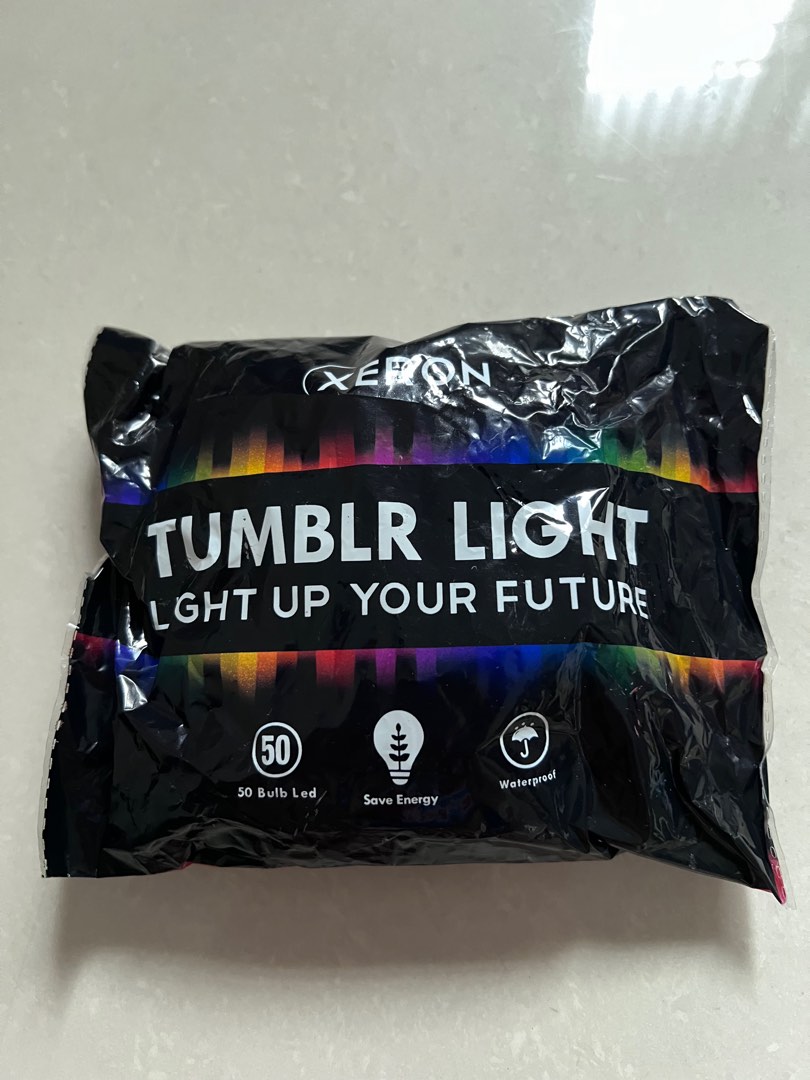 LAMPU TUMBLR / LAMPU HIAS 10 METER 50 LED KUNING / WARM WHITE, Desain ...