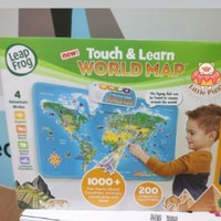 Leapfrog Touch & Learn World Map / Leapfrog Touch and Learn World Map, Toys & Collectibles ...