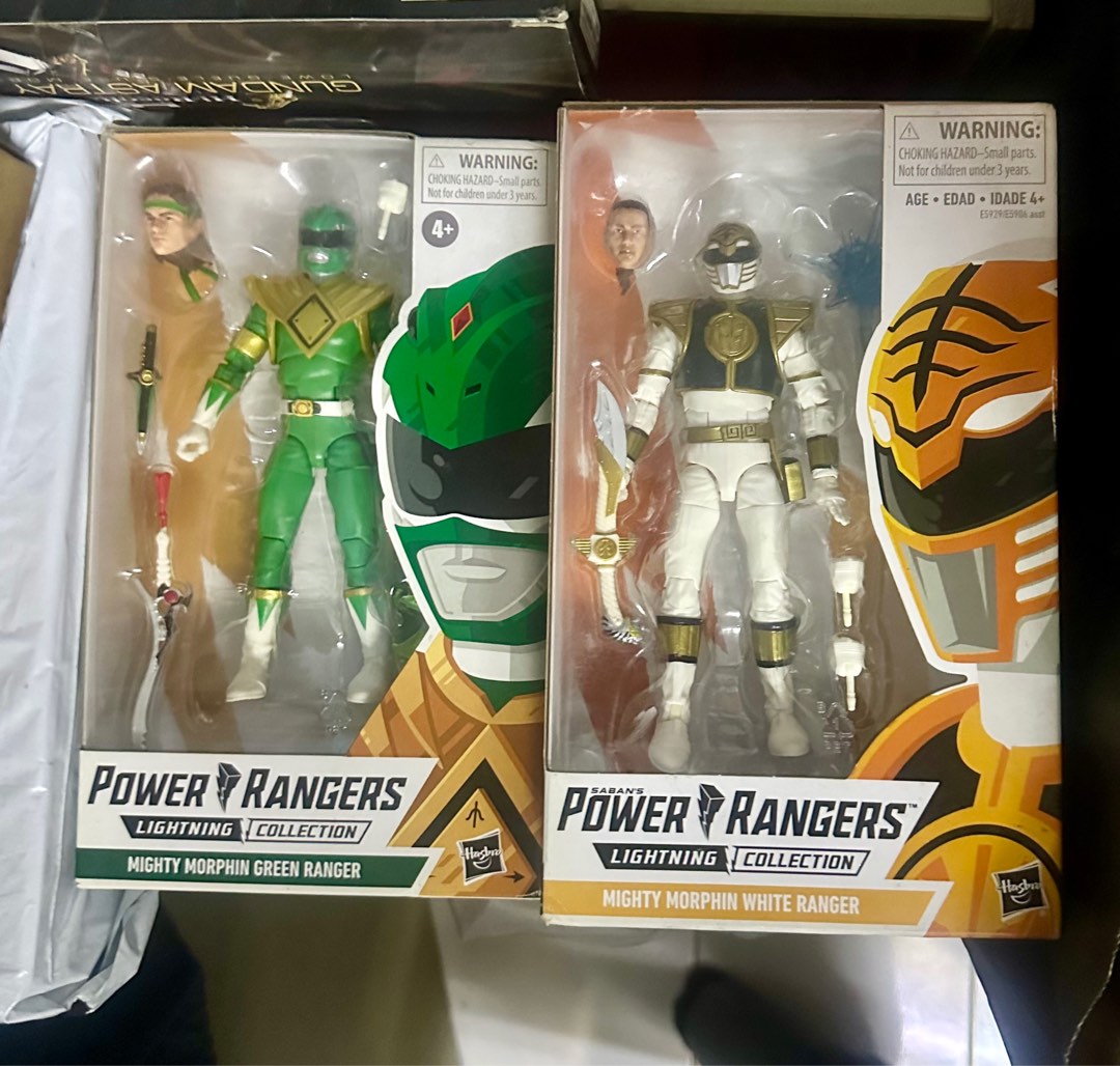 lightning collection green nand white rangers, Hobbies & Toys, Toys ...