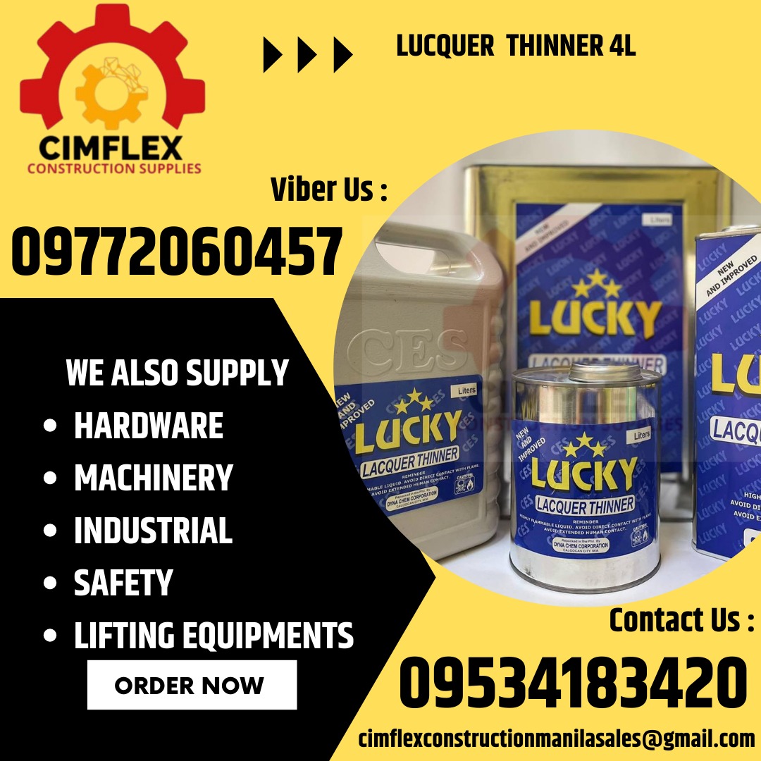 LUCKY LACQUER THINNER, Everything Else, Looking For on Carousell