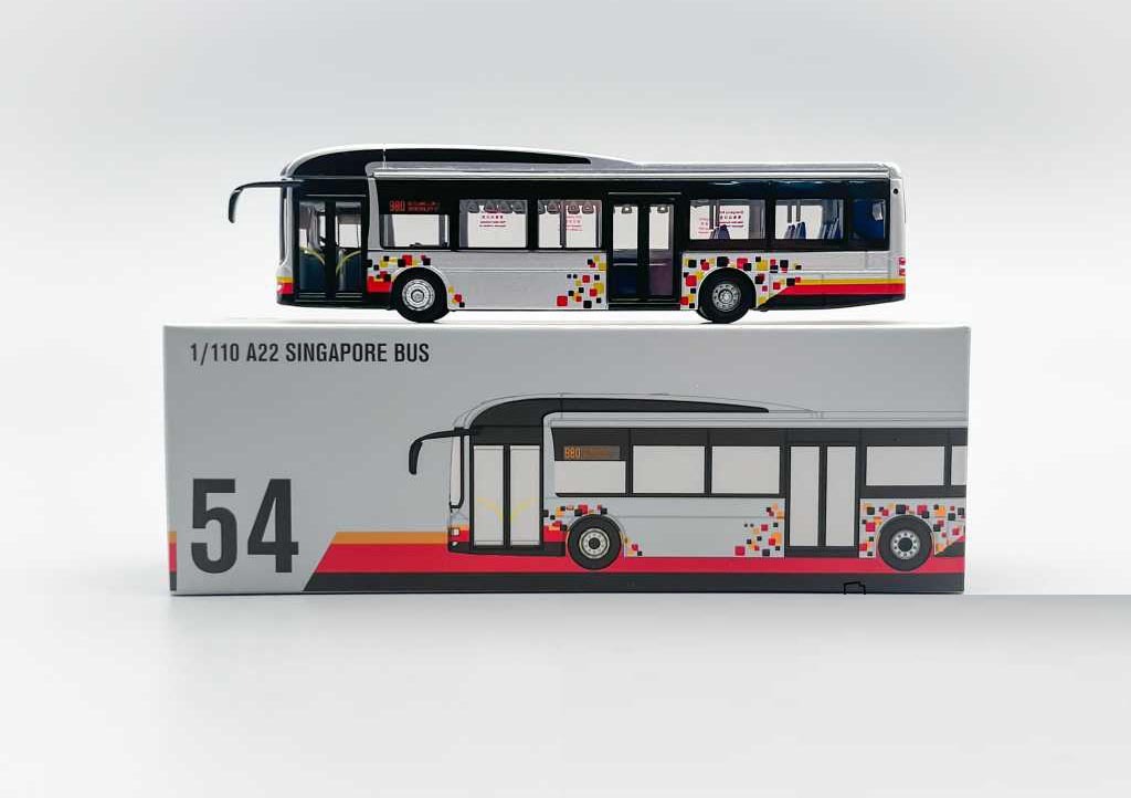(LAST PIECE) MC MASTERPIECE COLLECTIBLES - MAN A22 SMRT Diecast Bus ...