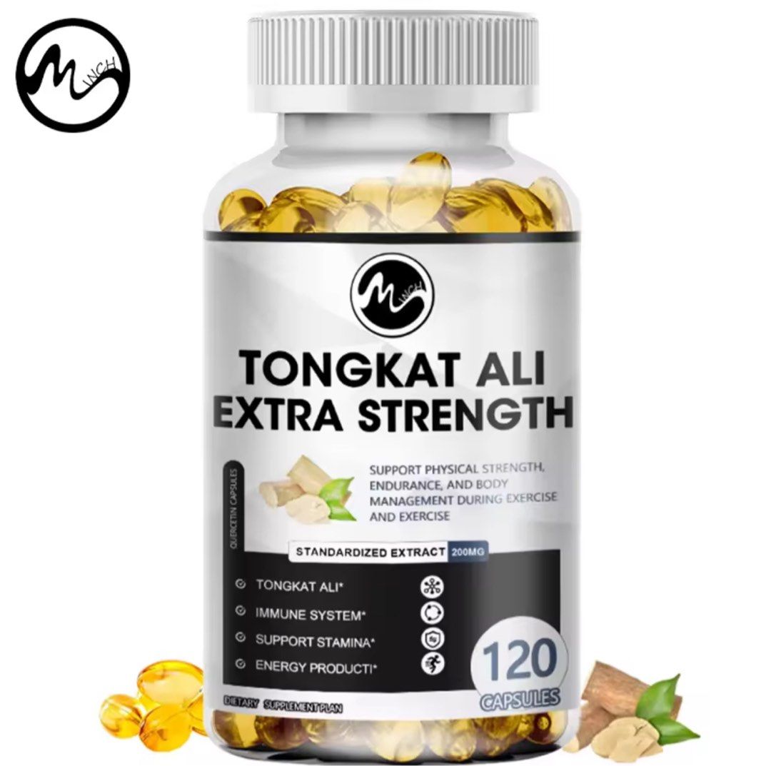 Minch Tongkat Ali Capsule With Tongkat Ali Ashwagandha Root 500mg Anti ...