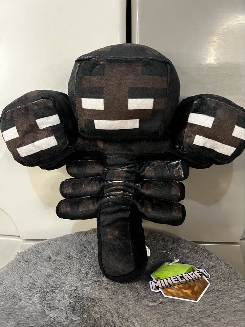 Minecraft Ghast Wither Rare Black Plush/Stufftoy, Hobbies & Toys ...